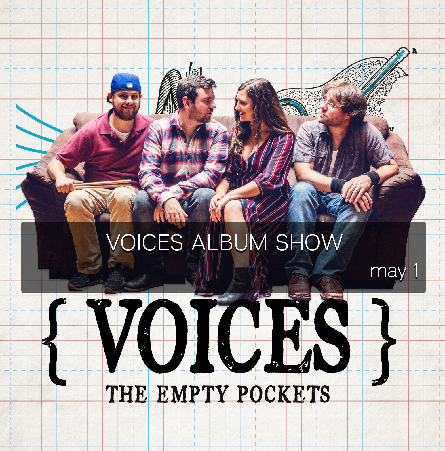 REPLAY Voices Album Show Livestream Ticket – The Empty Pockets